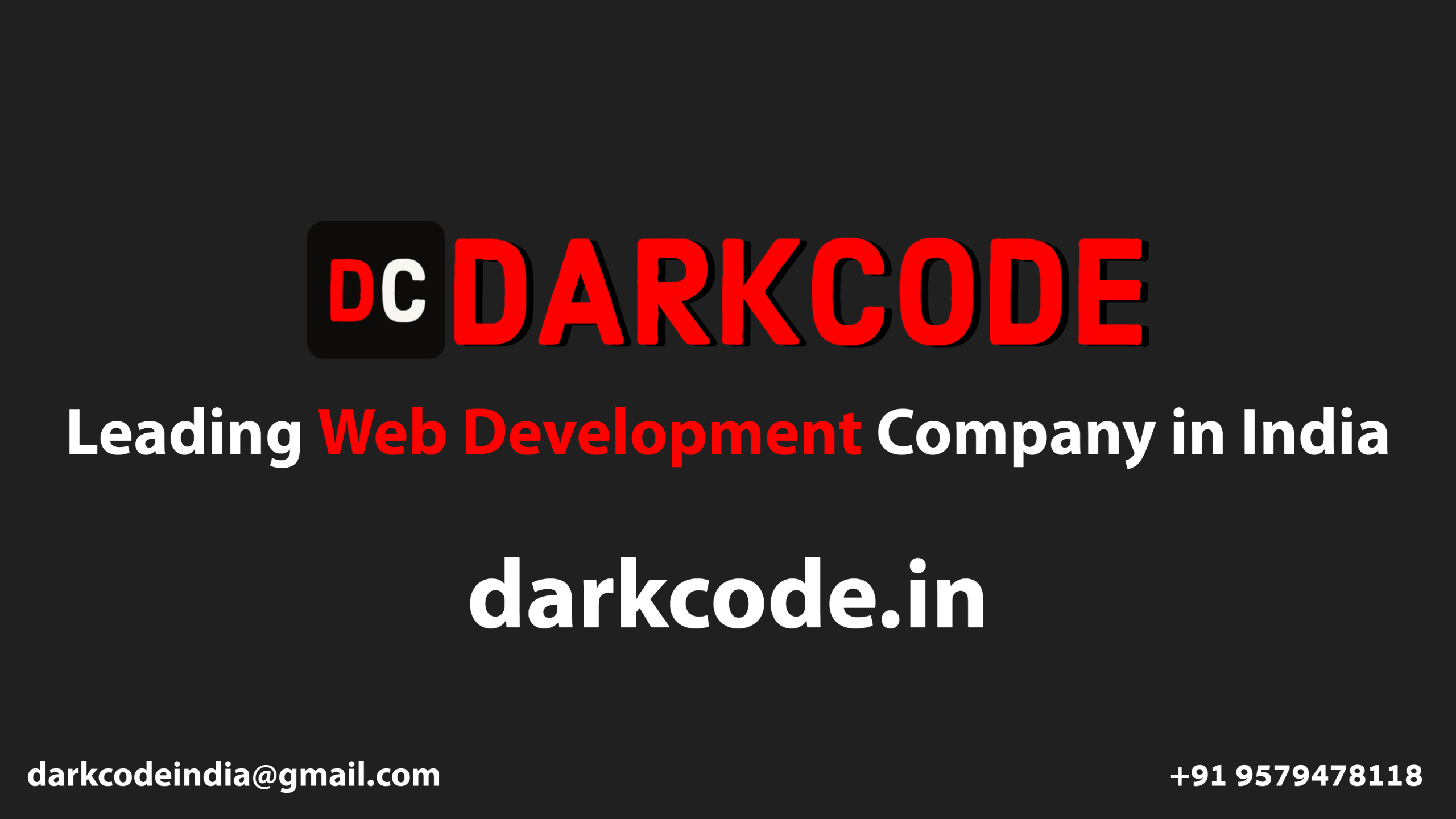DarkCode - Web Development | Web Design | Application Development | Digital Marketing